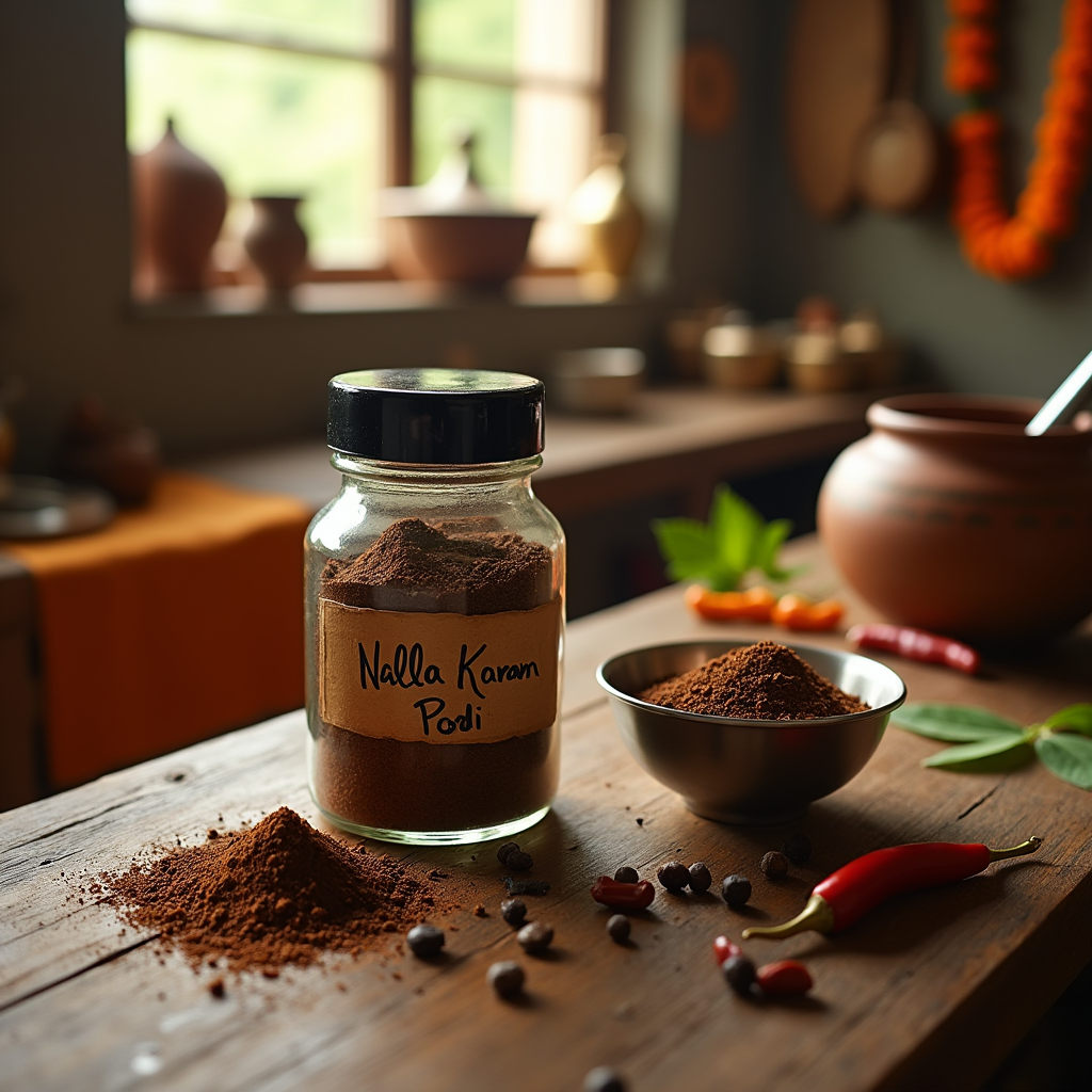 Nalla Karam Podi (Black Spice Powder) – Shop From India