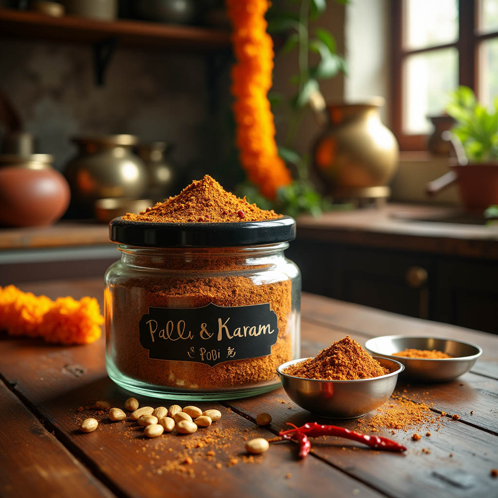 Palli Karam Podi (Groundnut Spice Powder) – Shop From India